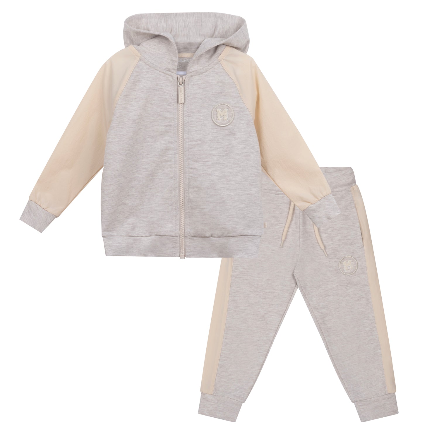 Beige Albie Tracksuit – Picture Book Fashion
