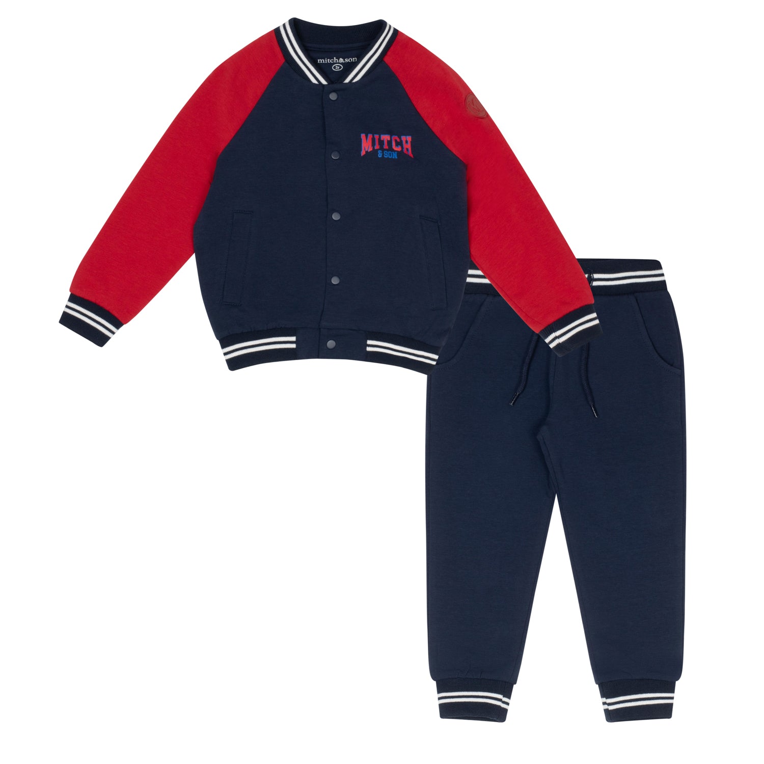 Navy Bonzo Tracksuit – Picture Book Fashion