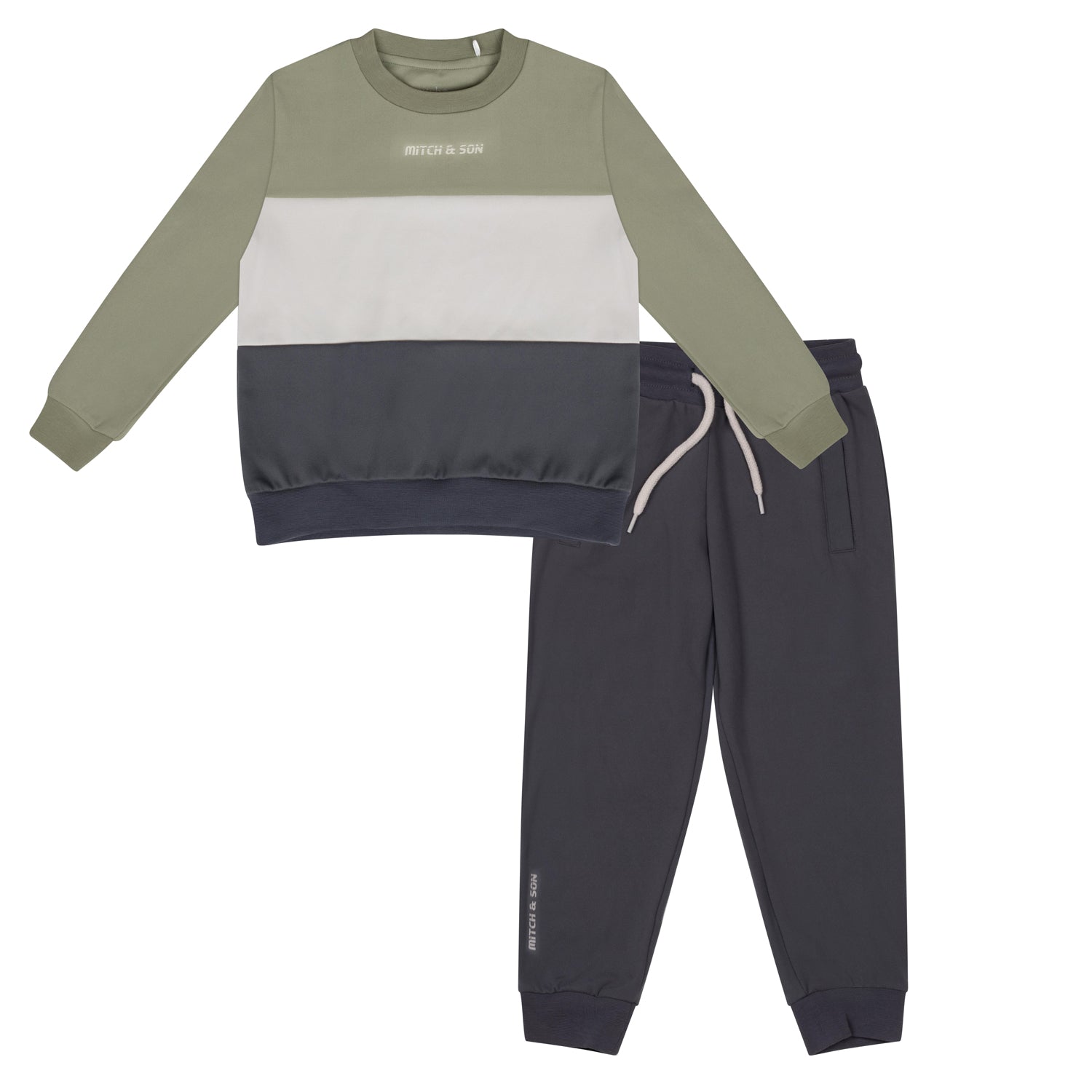 Dark Grey Charlie Tracksuit – Picture Book Fashion