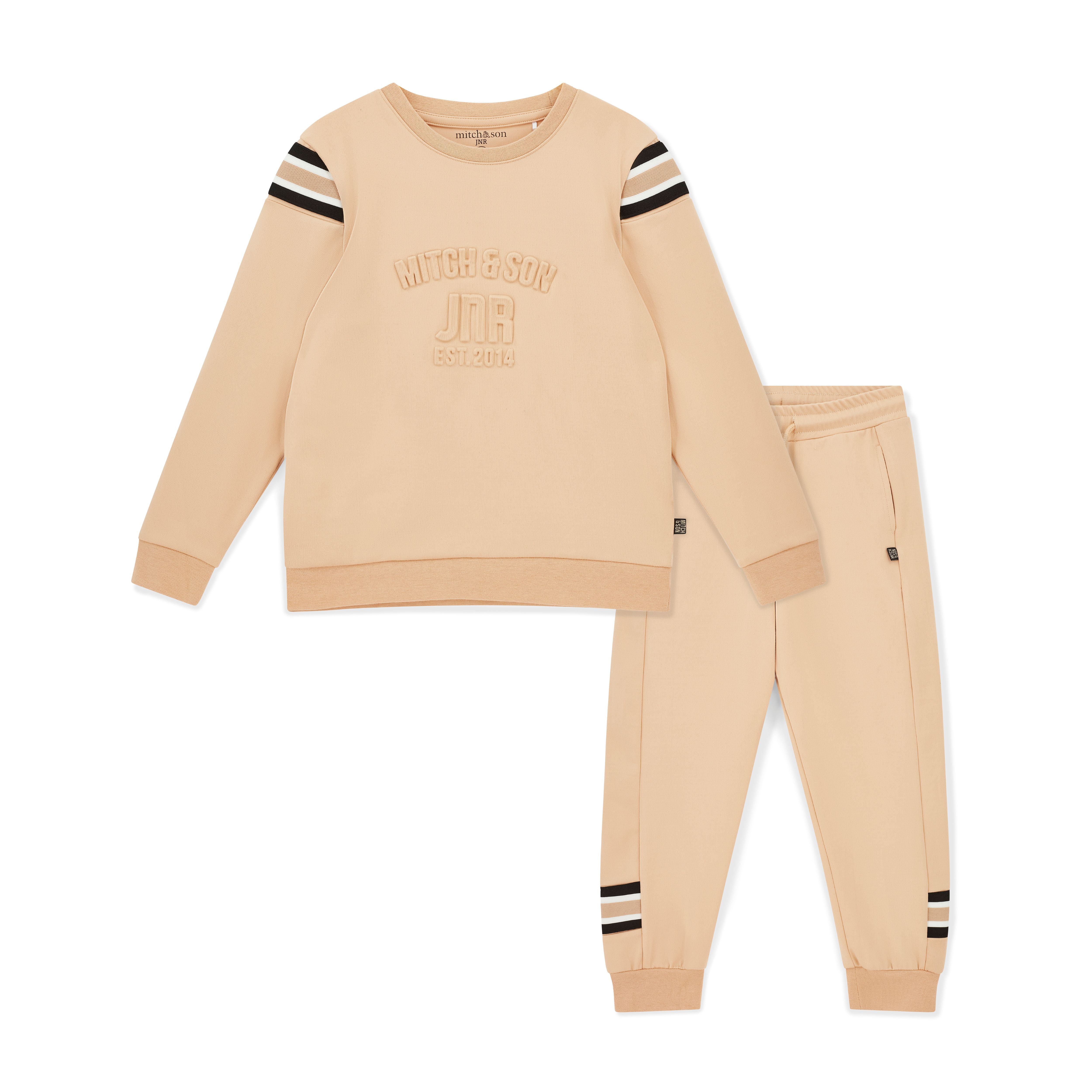 Beige Luis Tracksuit – Picture Book Fashion